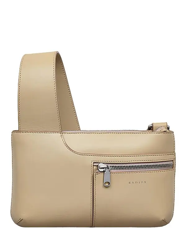 RADLEY Pockets Mini Ziptop Crossbody Bag - Stone