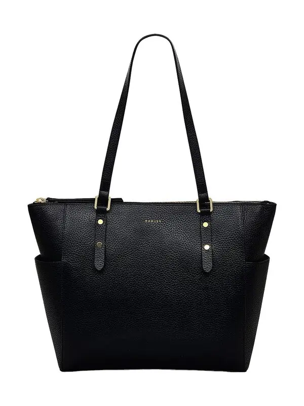 RADLEY Silk Street Ziptop Shoulder Bag - Black