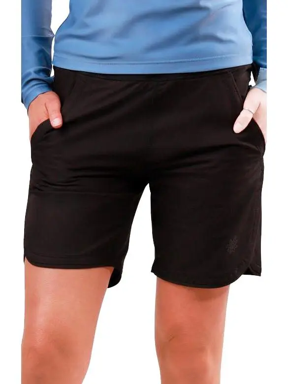 UV SKINZ Active Hybrid Shorts - Black