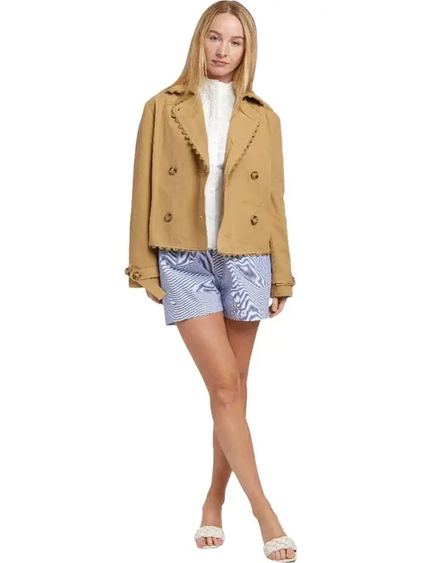 TAYLOR TILLMAN Hannah Jacket - Beige