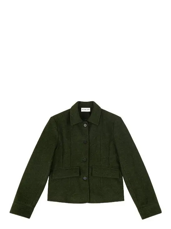 ALL MY LOVE Daisy Fitted Jacket - Pine