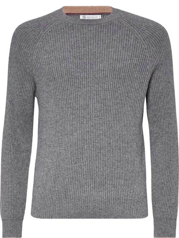 Brunello Cucinelli Cashmere Sweater - Dark Grey