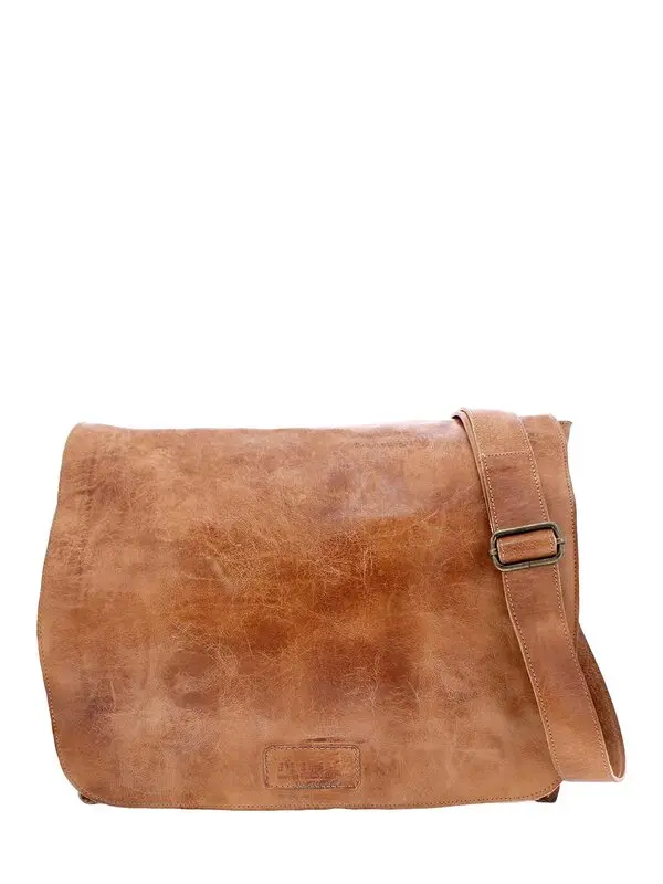 Bed Stu Hampton Ii Messenger Bag - Tan Rustic