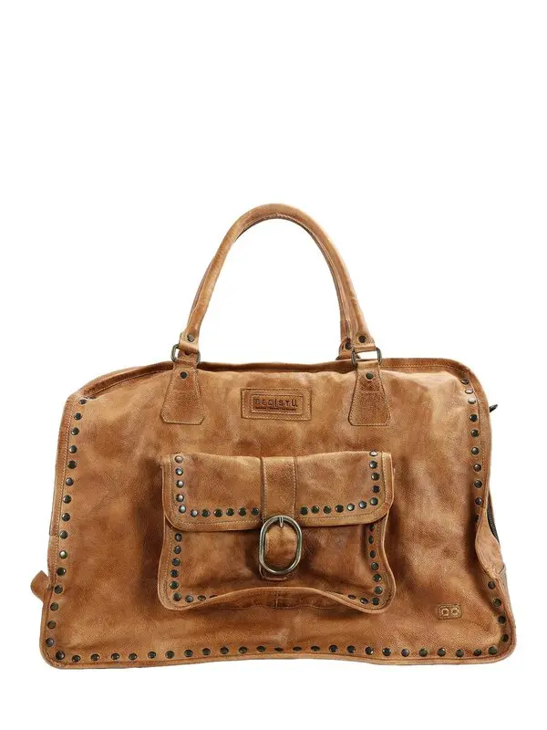 Bed Stu Leather Duffle Bag - Tan Rustic