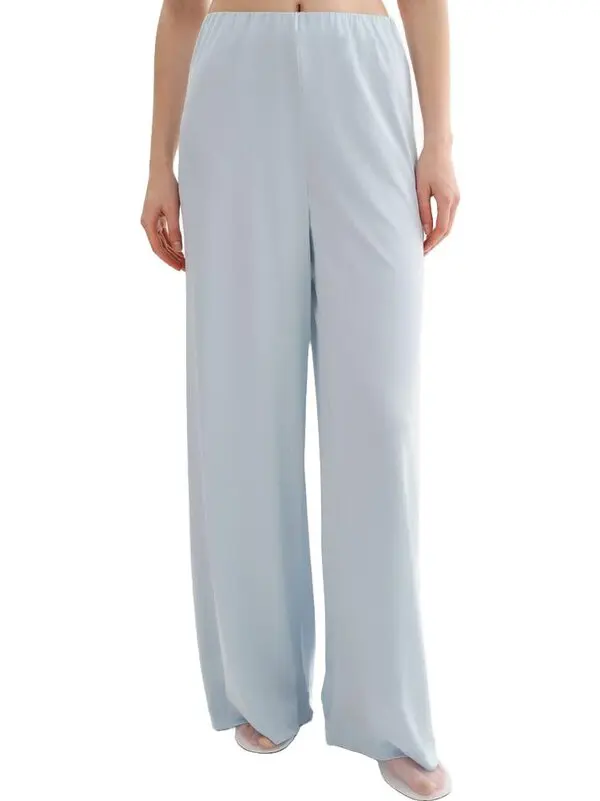 LAMARQUE Neela Straight Leg Pant - Blue Shimmer