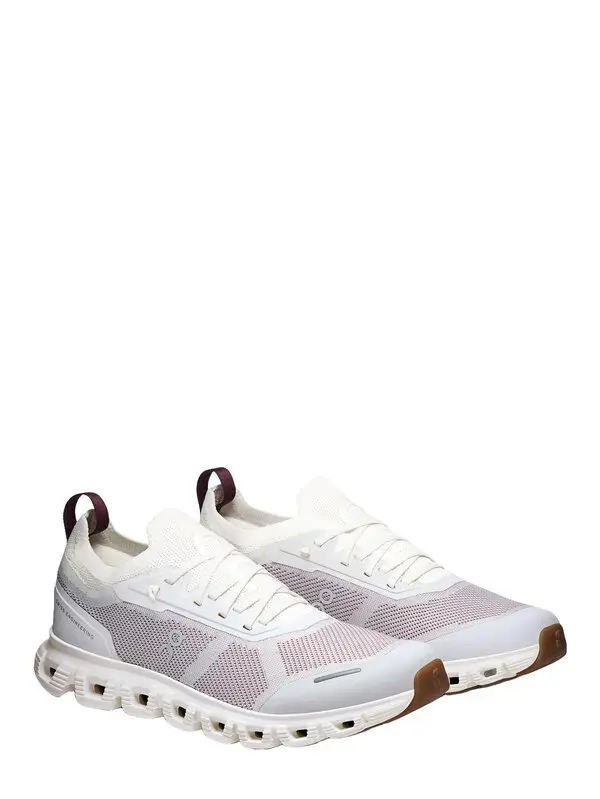 On Cloud Versa Sneaker - Ice/maroon