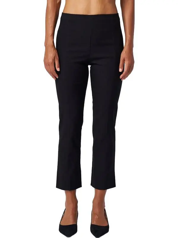 FRANNE GOLDE Cropped Stretch Magic Pant - Black