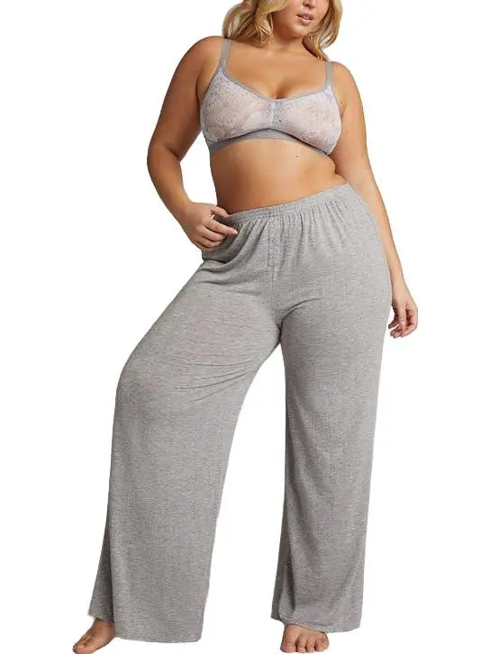 NEGATIVE UNDERWEAR Whipped Track Pant - Heather Grey
