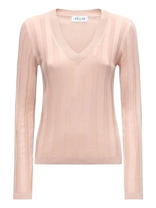 CALLAS MILANO Rione Sweater - Pale Coral