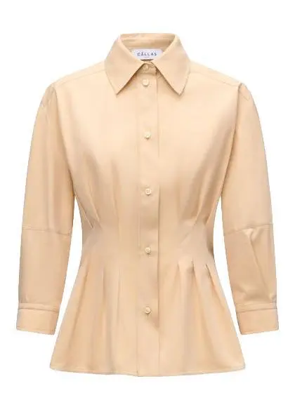 CALLAS MILANO Rhessa Shirt - Apricot