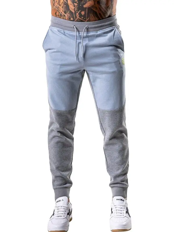 MACEOO Colorblock Joggers - Grey