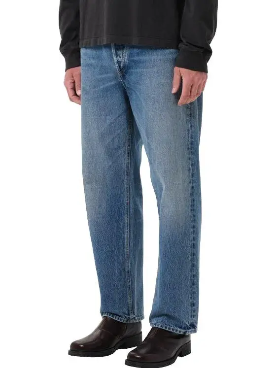 AGOLDE 90s Mid-rise Straight Leg Jeans - Friction