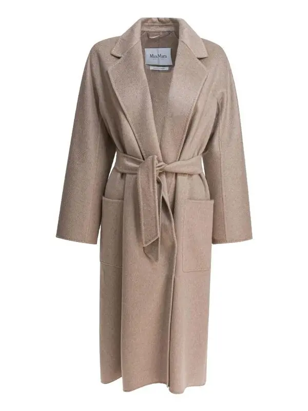 Max Mara Ludmilla Double Face Cashmere Coat - Hazelnut Brown