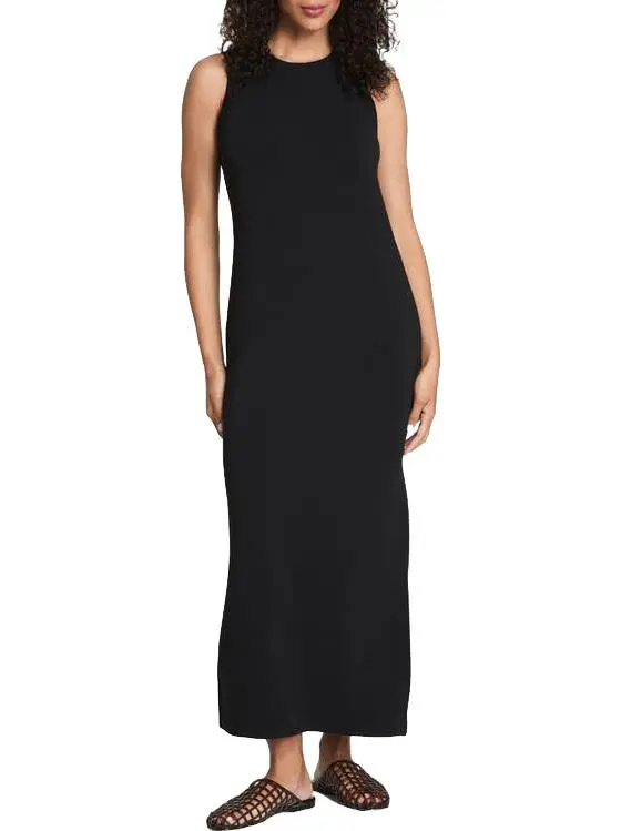 Spanx Airessentials® Sleeveless Maxi Tank Dress Upf 50 - Very Black
