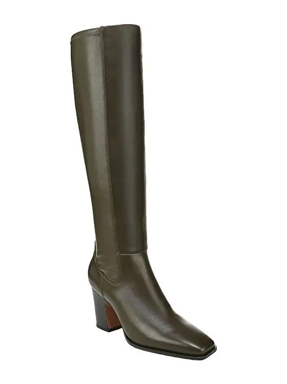 Franco Sarto Jonie Knee High Boot - Deep Olive Green