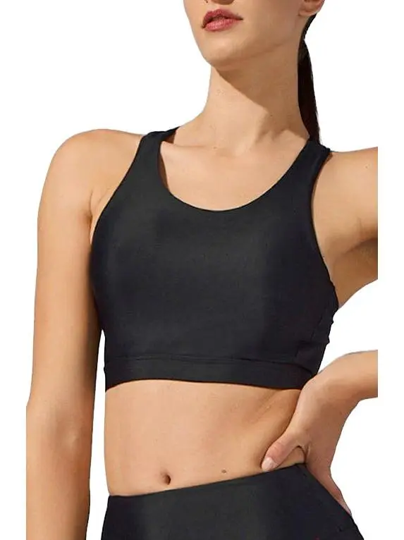 Heroine Sport Body Racerback Sports Bra - Black
