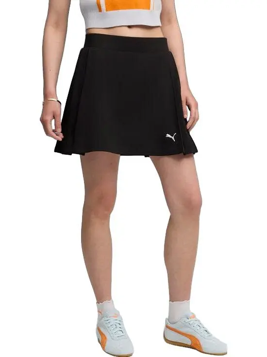 PUMA Pleated Miniskirt - Puma Black