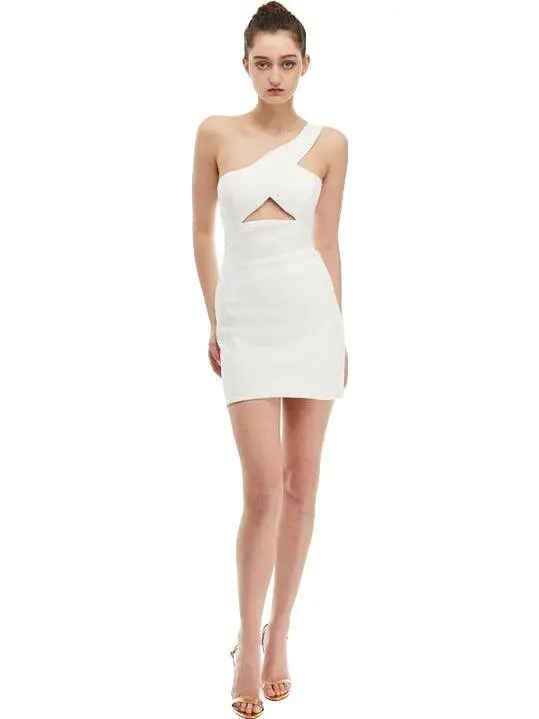 MOTHER OF ALL Sabine Mini Dress - White