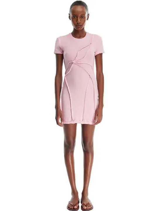 MOTHER OF ALL Pepper Mini Dress - Baby Pink