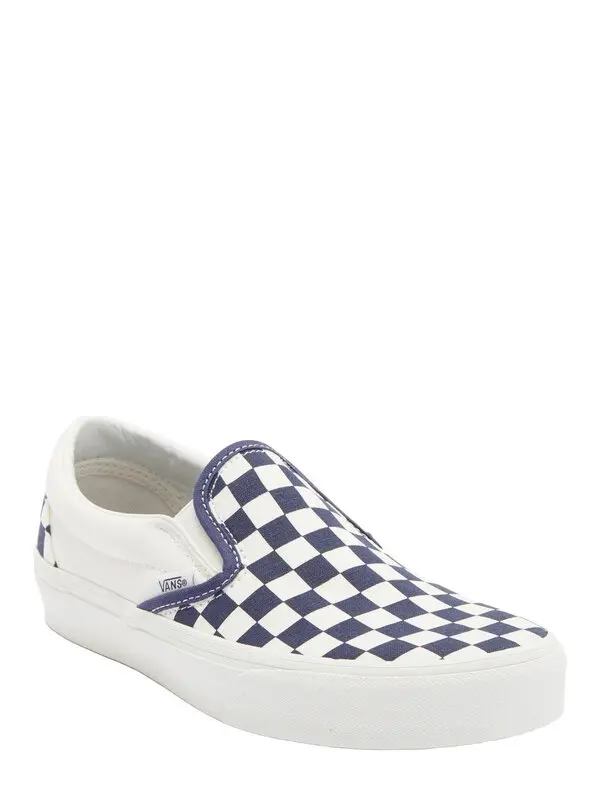 VANS Classic Slip-on Sneaker - Checkerboard Deep Twilight