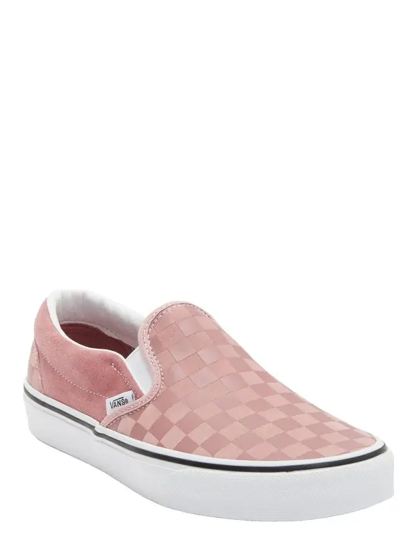 VANS Classic Slip-on Sneaker - Checkerboard Mauve