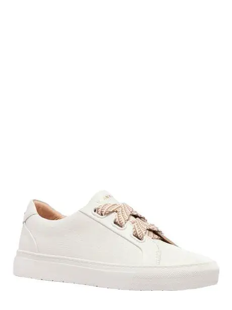 FRANKIE4 Leather Sneaker - White Tumbled
