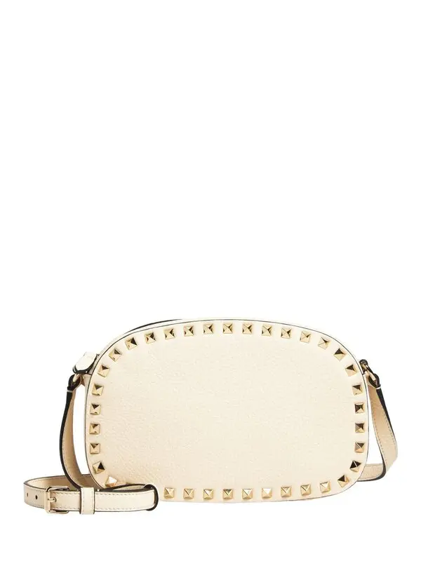 Valentino Garavani Rockstud Crossbody Camera Bag - Light Ivory