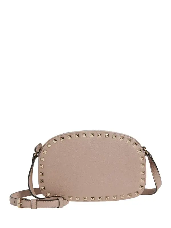 Valentino Garavani Rockstud Crossbody Camera Bag - Poudre