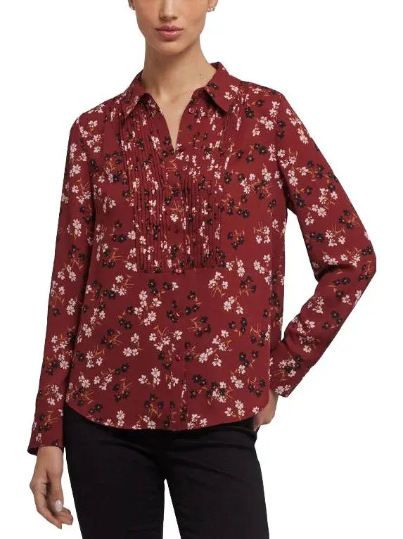 NYDJ Tuxedo Style Button-up Shirt - Bienvenue