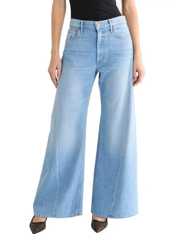 MOTHER High-rise Wide Leg Jeans - Munchies