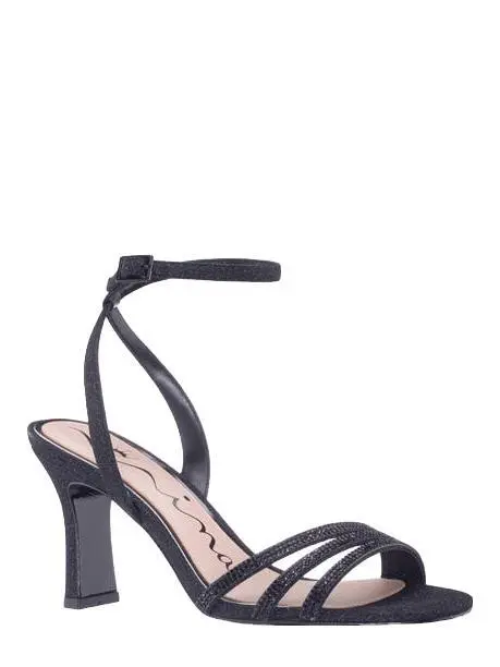 Nina Alfreda Ankle Strap Sandal - Black