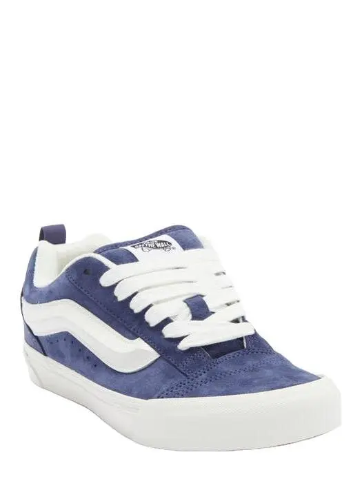 VANS Knu Skool Color Blocking Sneakers - Pig Suede Deep Twilight