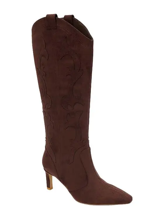 Matisse Abrams Western Boot - Chocolate