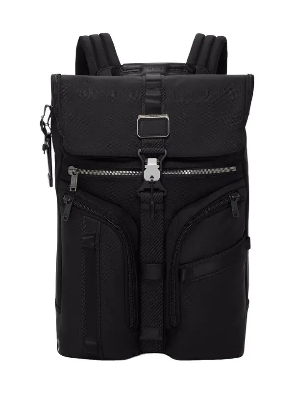 Tumi Front Flap Backpack - Black