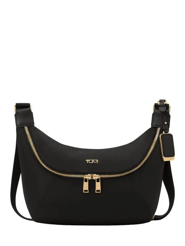 Tumi Voyageur Alabama Nylon Sling Crossbody Bag - Black/gold