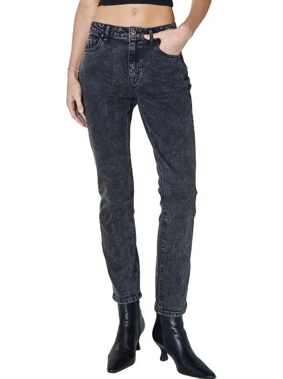 UNPUBLISHED Joan Cigarette Jeans - Washed Black