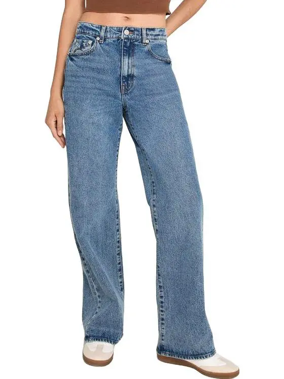UNPUBLISHED Jolene High-rise Flare Jeans - Light Blue