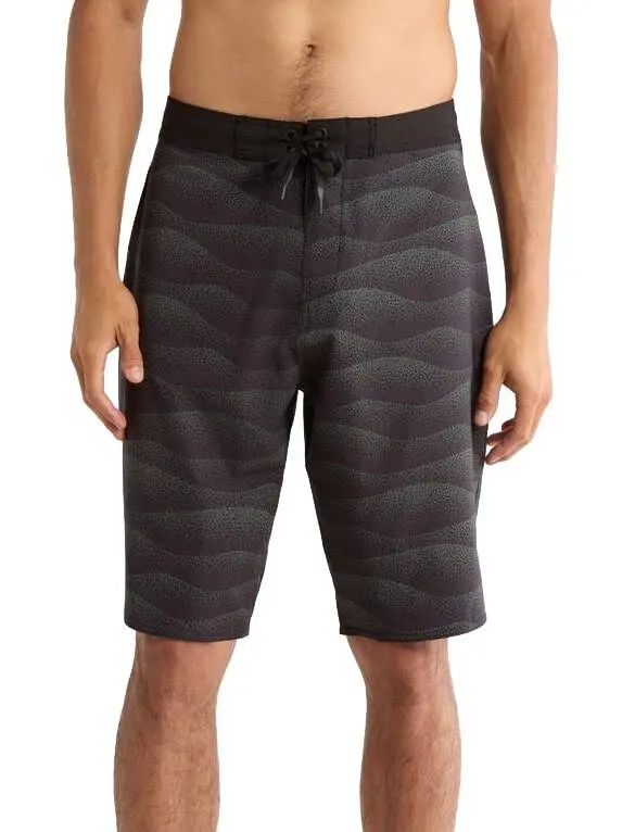 SANTO STUDIO Pro Cole Houshmand Board Shorts - Paradise Black