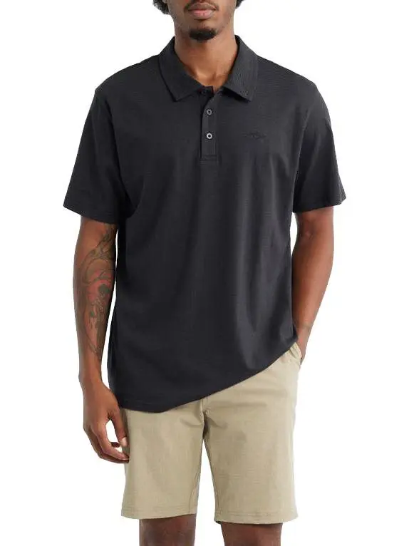 Rip Curl Easy As Relaxed Polo - Black