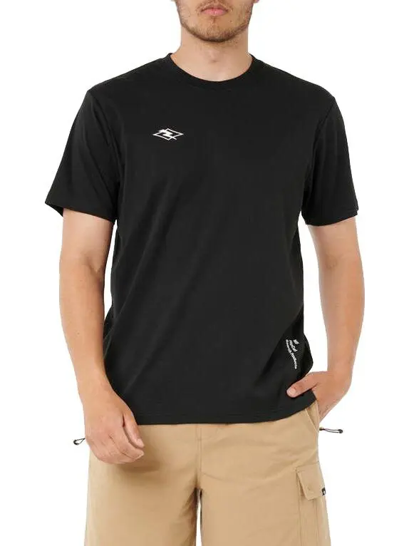 Rip Curl X Mick Fanning Vaporcool Diamond T-shirt - Black