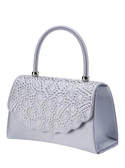 LADY COUTURE Evening Handbag - Silver