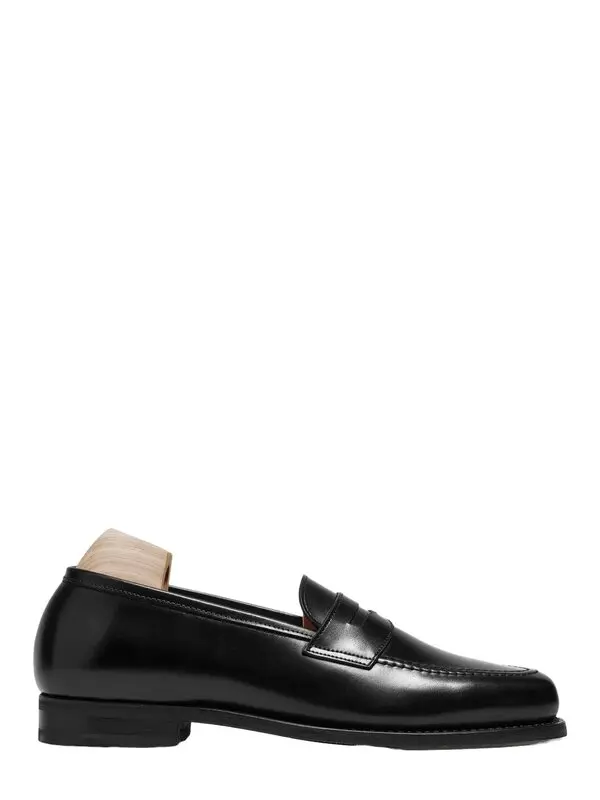 MYRQVIST Stenhammar Ii Penny Loafers - Black Leather