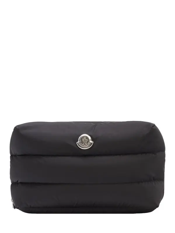 Moncler Caradoc Quilted Nylon Cosmetics Case - Black