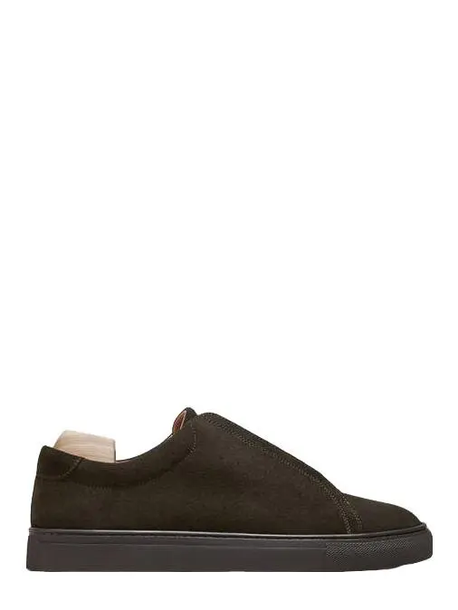 MYRQVIST Alnö Elastic Sneakers - Dark Brown