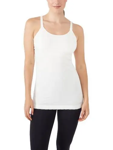 MODERN ETERNITY Hannah Rayon Yoga Nursing Tank - Eggshell
