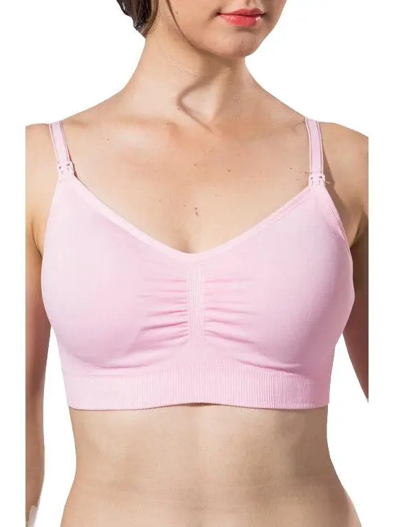 MODERN ETERNITY Jade Seamless Maternity And Nursing Bra - Pink