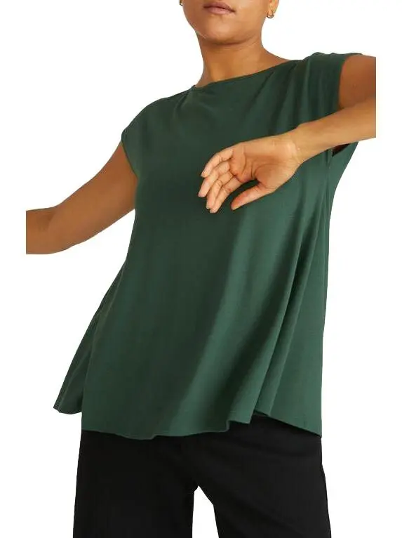 Universal Standard Divine Jersey Top - Conifer