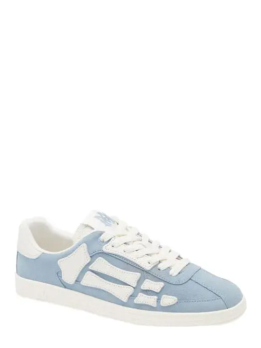 Amiri Pacific Bones Suede Sneakers - Ashley Blue