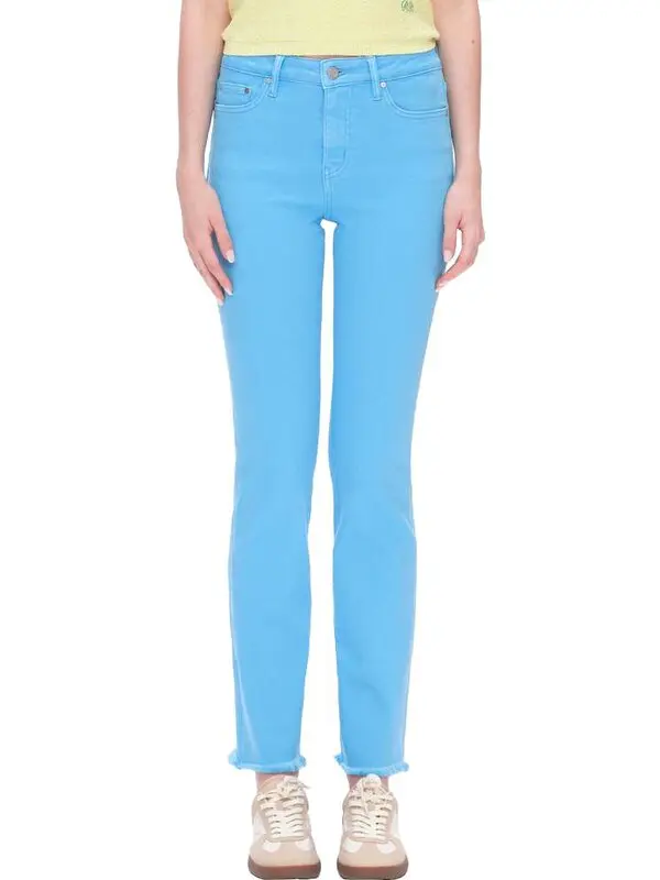 BAYEAS Straight Leg Jeans - Sea Blue