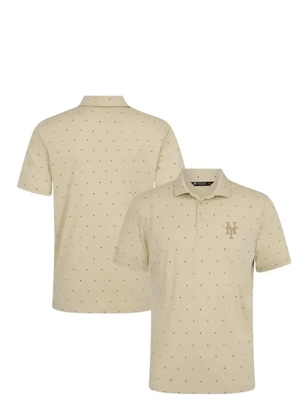 LEVELWEAR New York Mets Vision Polo - Cream